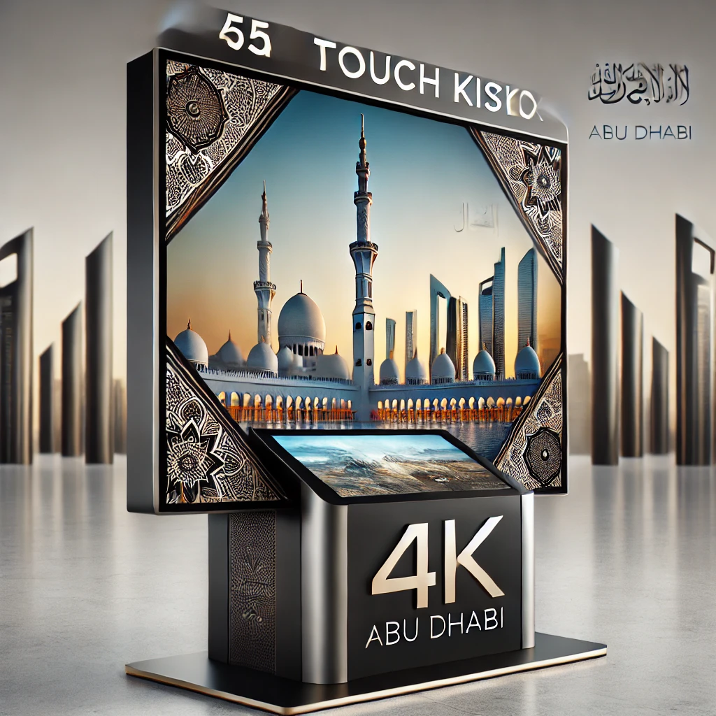 Touch Systems 4K Touch Kiosk - Touch Screen Abu Dhabi